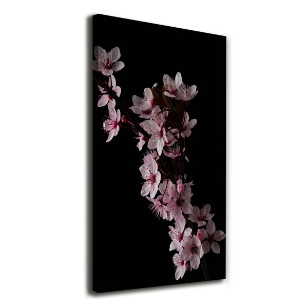 ModernMoments Kirschblüten - Kunstdrucke auf Leinwand - Wrapped Canvas | Wayfair.de